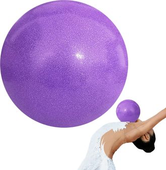 Generic Gymnastikball | 15 cm Workout-Gymnastik-Gymnastikball - Balance-Kernkraft-Trainingsgeräte, Trainer, Pilates-Zubehör, glitzernd, für Frauen und Mädchen