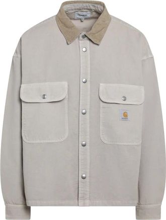 Carhartt Work in Progress Homme, Vestes, Gris, Taille: XL Veste chemise Prescott