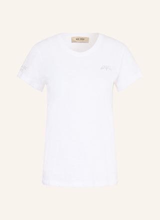 Mos Mosh Mos Mosh T-Shirt Mmsafina Mit Schmucksteinen weiss