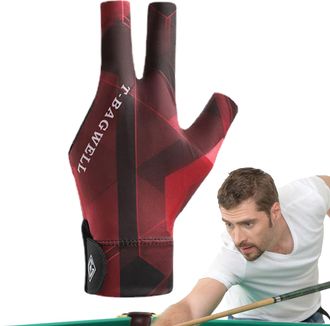 Generic Billard Glove - Mesh Pool Player Zubeh&ouml;r, langlebige sichere Sweat Absorption Breatble Stoff mit verbesserter Traktion, zuverl&auml;ssige Kontrolle f&uuml;r Lin