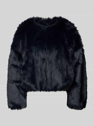 Drykorn Jacke aus Kunstfell mit Rundhalsausschnitt Modell KILLCHURN
