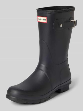 Hunter Stiefel mit Label-Patch