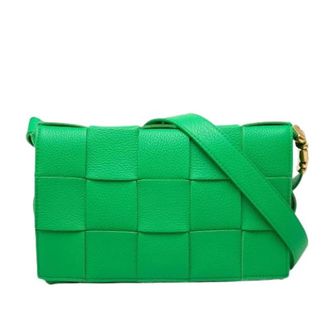 Bottega Veneta Pre-owned Cassette Umh&auml;ngetasche - - Pre-owned - Damen - Gr&uuml;n - ONE SIZE