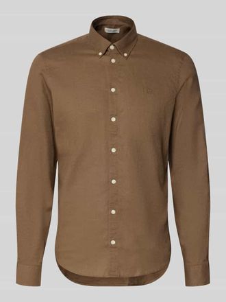 Casual Friday Slim Fit Freizeithemd mit Button-Down-Kragen Modell Anton
