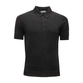 Goes Botanical Merinowoll-Polo - - Tops - Herren - Schwarzk - XS