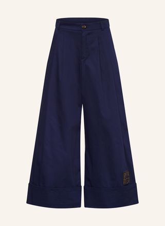 Fendi Marlenehose blau