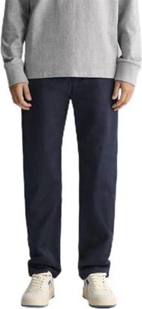 GANT Chinos serg&eacute; r&eacute;gulier Pantalon, Marine, 42W x 32L Homme
