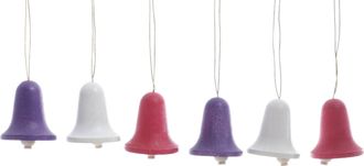 Rudolphs Schatzkiste Strauchbehang Holzglocken Höhe ca 4 cm NEU Weihnachten Baumschmuck Holzschmuck Holz Seiffen Erzgebirge Strauchbehang Dekoration