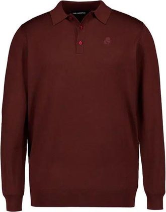 Karl Lagerfeld Herren Polo-Shirts rot