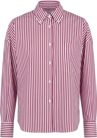 SOLOTRE Femme, Blouses et Chemises, Multicolore, Taille: 46 FR Camicia Oxford a righe