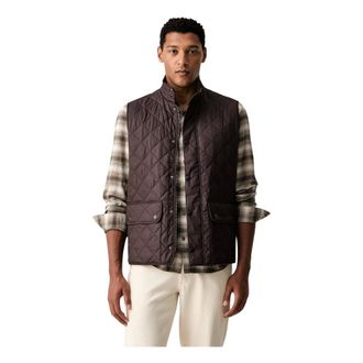 Barbour Gilet Lowerdale - Homme - Vestes - Brun - Taille: 2XL