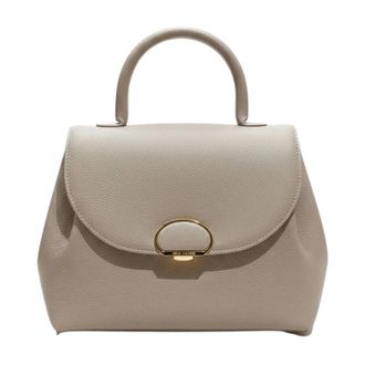 Lancaster Femme, Sacs, Gris, Taille: ONE Size Milano Pia Flap Handbag