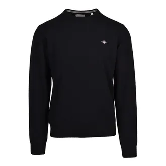 GANT Homme, Pulls, Noir, Taille: S Pull Col Rond