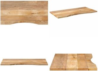 vidaXL Vidaxl - Schreibtischplatte mit Aussparung 110x60x2,5cm Massivholz Mango
