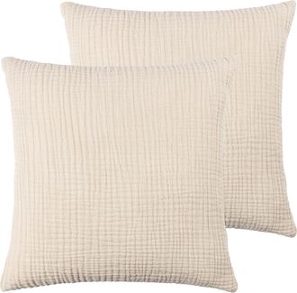 furn. Yard Kissen mit Lerchenfedern, Doppelpack