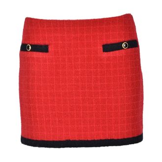 Alessandra Rich Kurzer Rock - - Skirts - Damen - Rot - XS
