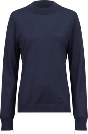 Maison Margiela Pull &agrave; col roul&eacute; - Femme - Pulls - Bleu - Taille: 36 FR