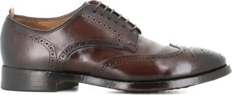 Officine Creative Schuhe mit Budapestermuster - Braun