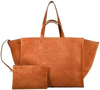 Jerome Dreyfuss Sac cabas L&eacute;on L en cuir su&eacute;d&eacute;