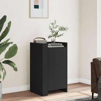 vidaXL Buffet noir 45x35x75 cm bois ding&eacute;nierie - Vidaxl