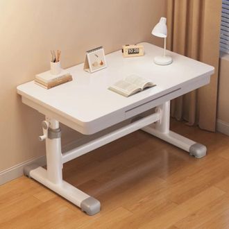 Generic Schreibtisch mit Schubladen, H&ouml;henverstellbarer Computertisch, for Zuhause Oder Schule, Schlafzimmer, Zum Schreiben, for Hausaufgaben und Zum Spielen