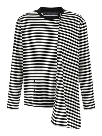 Yohji Yamamoto Pull Col Rond - Blanc