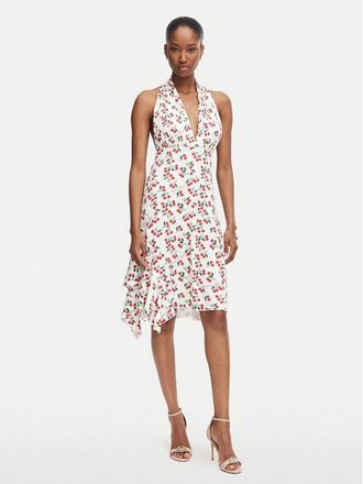 Guess Kleid f&uuml;r den Alltag W6YKAV K6706 Creme Regular Fit