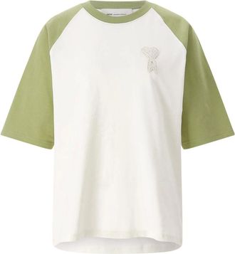 Ami Homme, Tops, Vert, Taille: XS T-Chemises