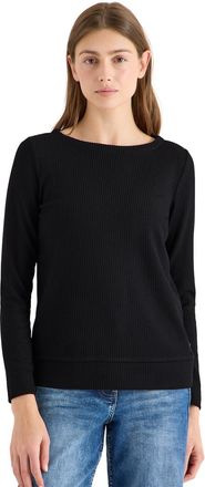 Cecil Strukturshirt Black XXL