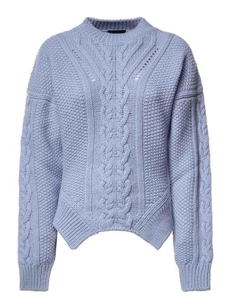 Dondup Rundhalspullover - Blau