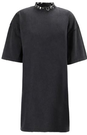 Balenciaga Black Pierced T-Shirt Size L