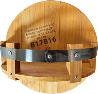 Generic H&auml;ngende Spirituosenschrank - 30 cm kreisf&ouml;rmig, d&uuml;nnstab-Organizer, dekorativer Getr&auml;nkest&auml;nder f&uuml;r Alkohol | Einzugsparty Hochzeitsgeburtstag Speise