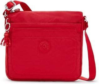 Kipling Sebastian Petit sac à bandoulière, Red Rouge (Rouge)