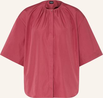 HUGO BOSS Blusenshirt Banorena Mit 3/4-Arm rot