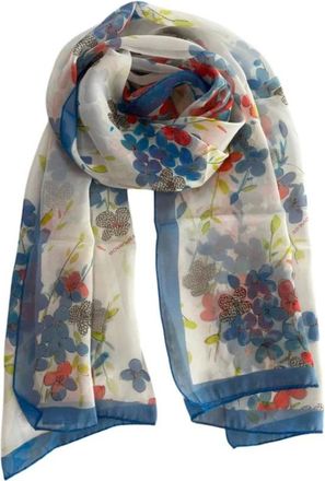 Borbonese Femme, Accessoires, Multicolore, Taille: ONE Size &Eacute;tole &agrave; imprim&eacute; floral