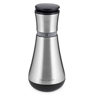 Cole & Mason Henley Öl- und Essigausgießer, Edelstahl, Silber/Schwarz, H221917