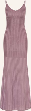 Guess Stickkleid Meena Mit Schmucksteinen lila