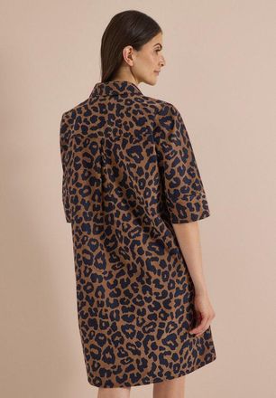 Cecil Midikleid mit Leo-Muster
