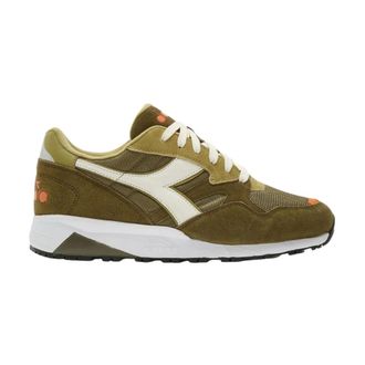 Diadora Homme, Chaussures, Vert, Taille: 41 EU Baskets en Mesh et Daim