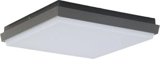 Lucande Gebraucht] Lucande Amra Led Au&szlig;en Deckenlampe Au&szlig;endeckenlampe Leuchte Lampe Eckig 30 Cm B-Ware