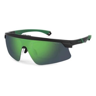 Polaroid Check Rechteckige Sonnenbrille - - Accessories - Herren - Schwarzk - ONE SIZE
