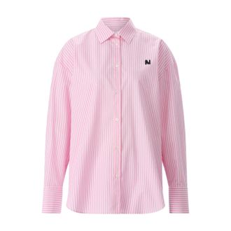 Msgm Gestreifte Hemdbluse