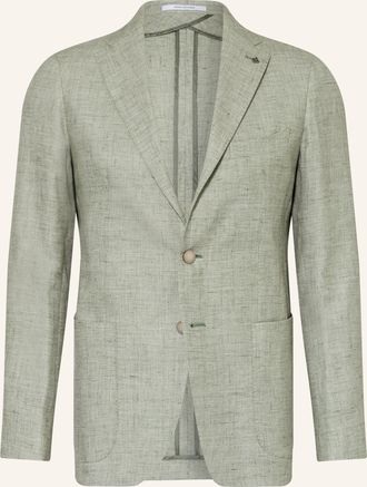 Tagliatore Tagliatore Sakko Regular Fit Mit Leinen gruen
