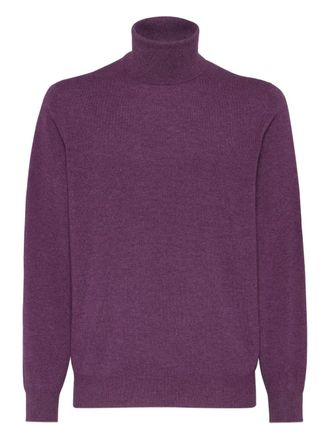 Brunello Cucinelli pull en cachemire - Violet