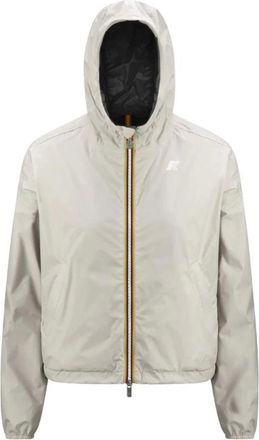 K-Way Femme, Vestes, Beige, Taille: 40 FR Laurette Plus 2 Double