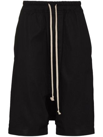 Rick Owens short de sport sarouel - Noir
