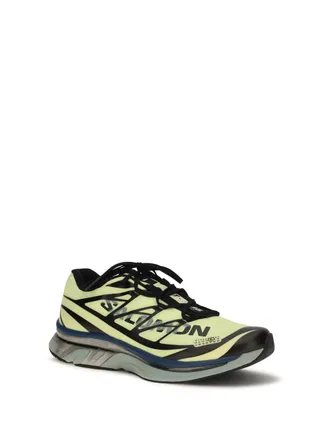 Maison Margiela Mens Mm6 X Salomon Sneakers Sunny Lime-Black-Green Milieu Lime/black/green