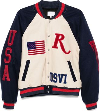 Rhude St. Croix Collegejacke - Nude