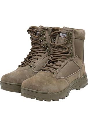 Brandit Bottes tactiques Coyote 9 trous Army Trekking Outdoor Boot Bottes de travail, marron, 41 EU