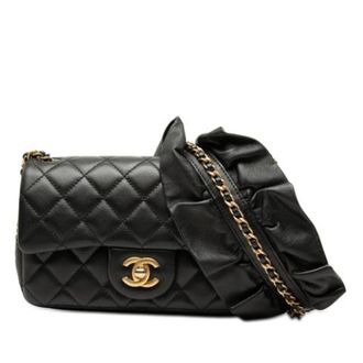 Chanel Sac bandouli&egrave;re Pre-owned - Femme - Pre-owned - Noir - Taille: ONE Size